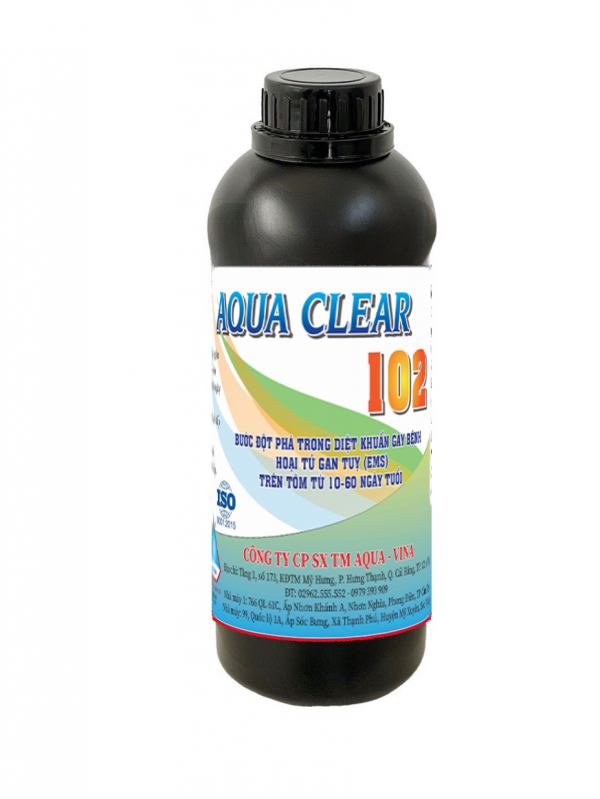 AQUA CLEAR 102 (SHRIMP) – DESTROYS DISEASE CAUSING SPECIES - CÔNG TY CỔ ...